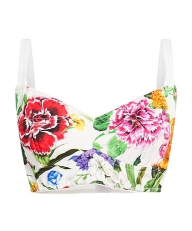 Dolce & Gabbana Printed Corset