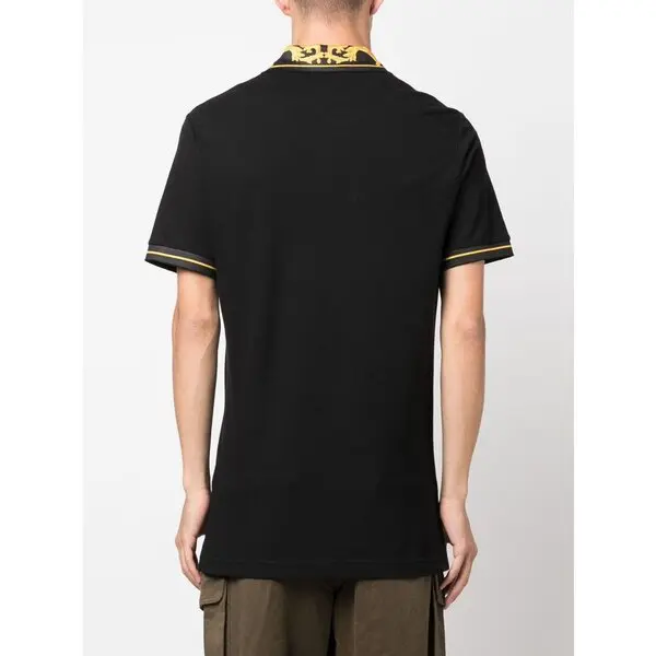 Versace Baroque-pattern Polo Shirt