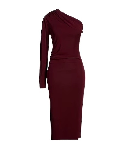 Max Mara One-shoulder Jersey Dress