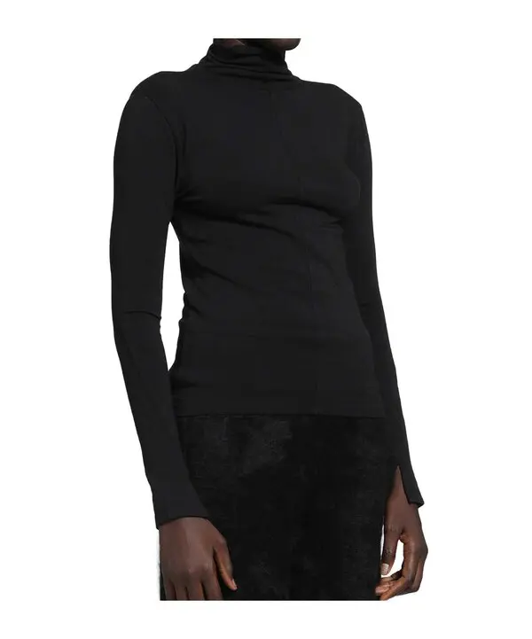 THOM KROM Basic Turtleneck Slim Fit Shirt