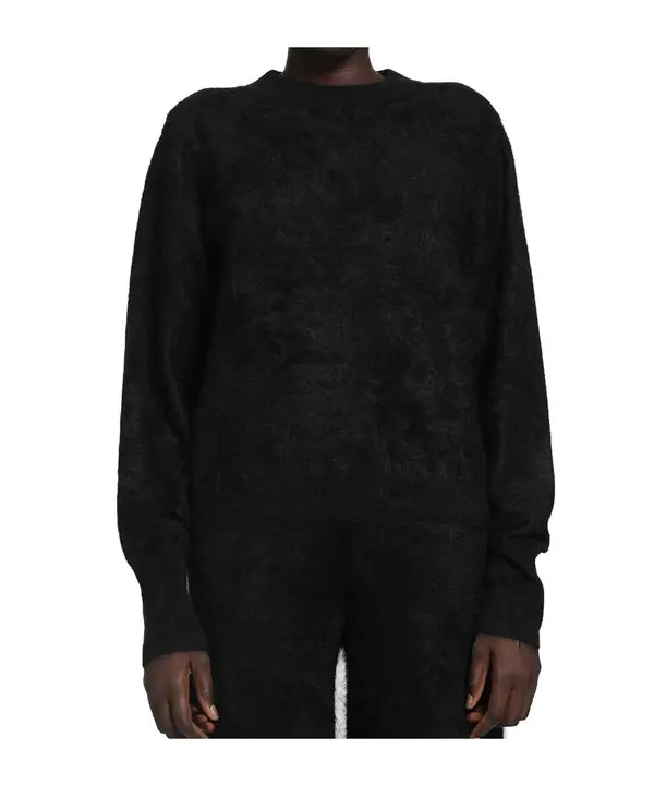 THOM KROM Brushed Sweater - Black