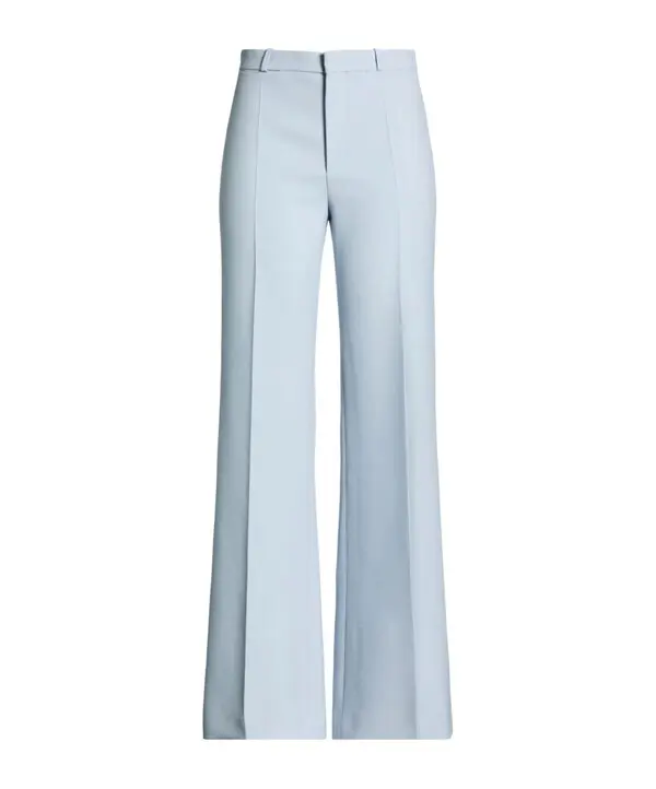 Chloé Solid Wool Wide-leg Pants