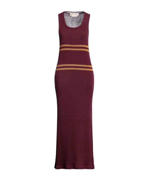 Marni Two-tone Knit Maxi Dress