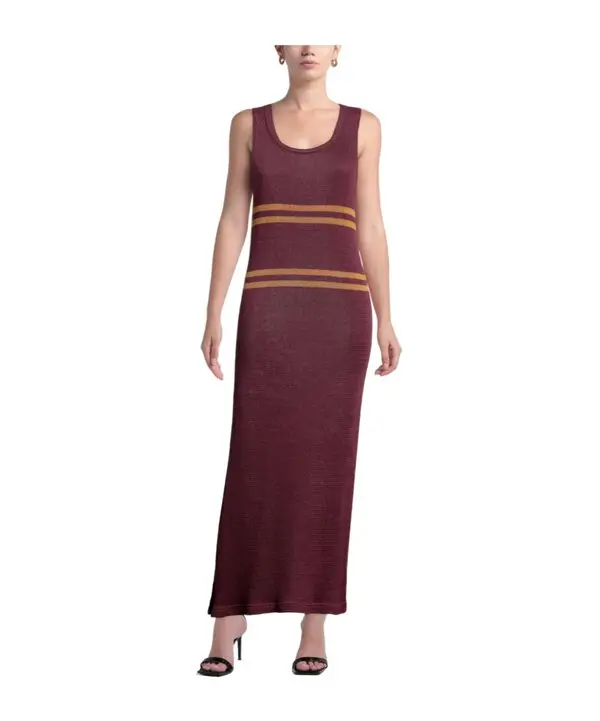 Marni Two-tone Knit Maxi Dress