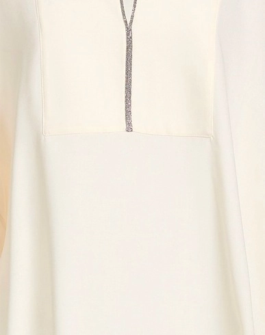 Brunello Cucinelli Long Sleeve V-neck Twill Shirt