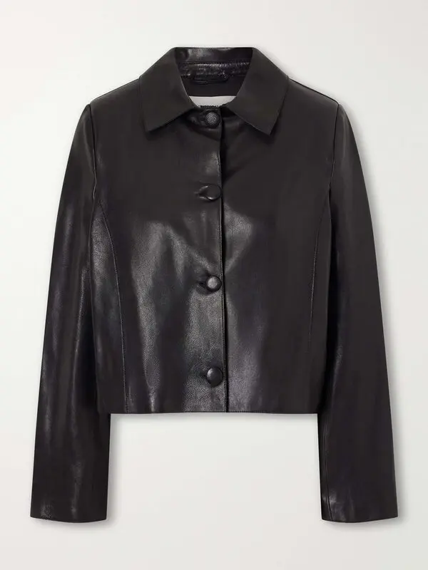 Nour Hammour Hadley Leather Jacket
