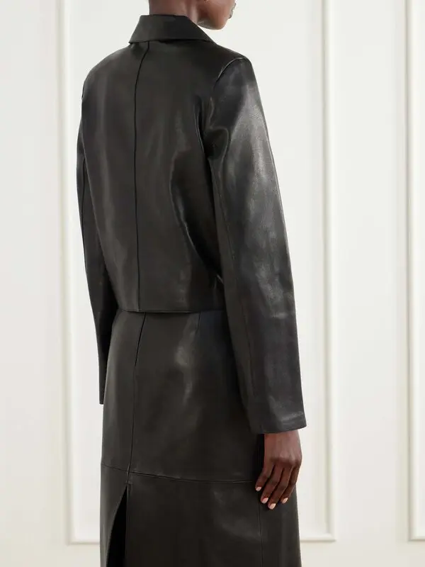 Nour Hammour Hadley Leather Jacket