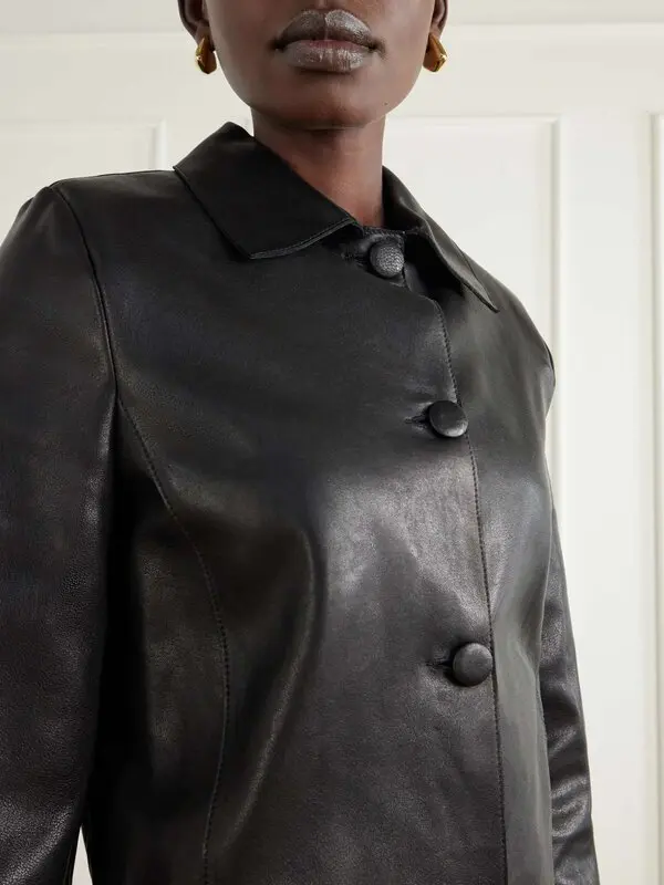 Nour Hammour Hadley Leather Jacket