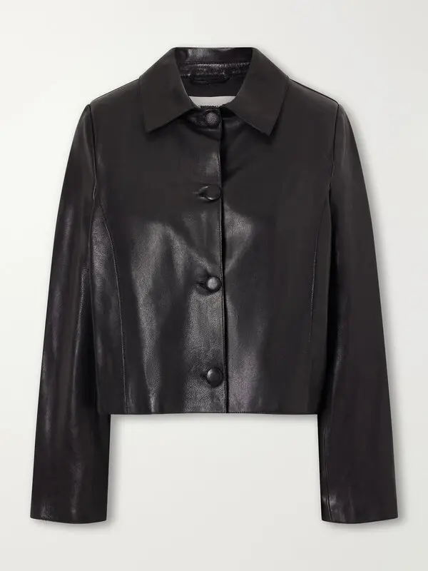 Nour Hammour Hadley Leather Jacket
