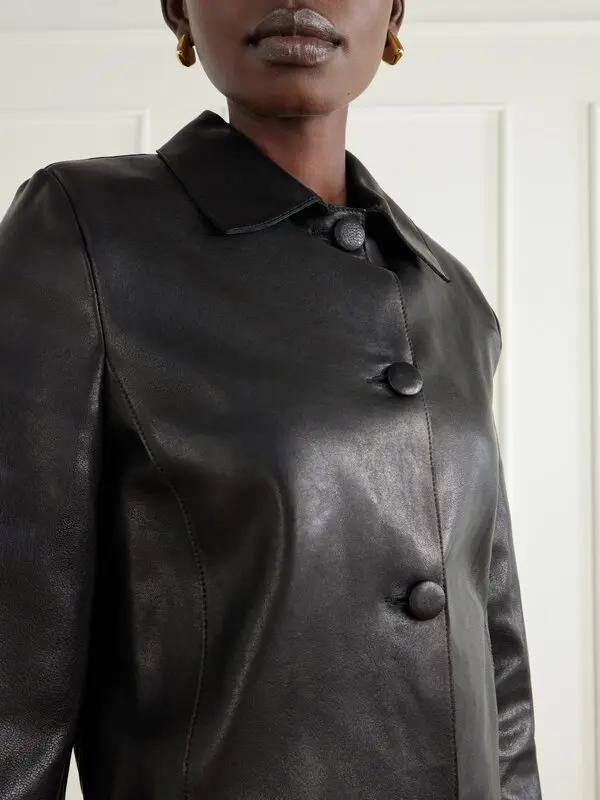 Nour Hammour Hadley Leather Jacket