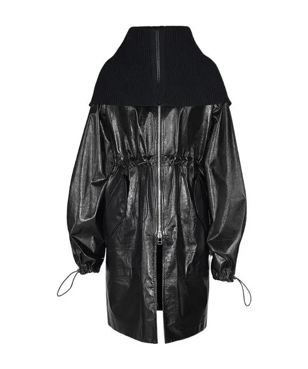 Bottega Veneta Funnel Neck Coat