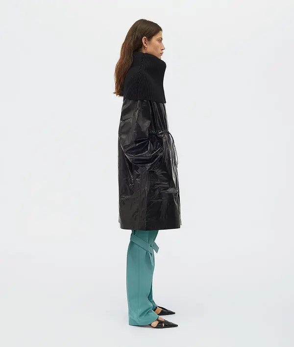 Bottega Veneta Funnel Neck Coat
