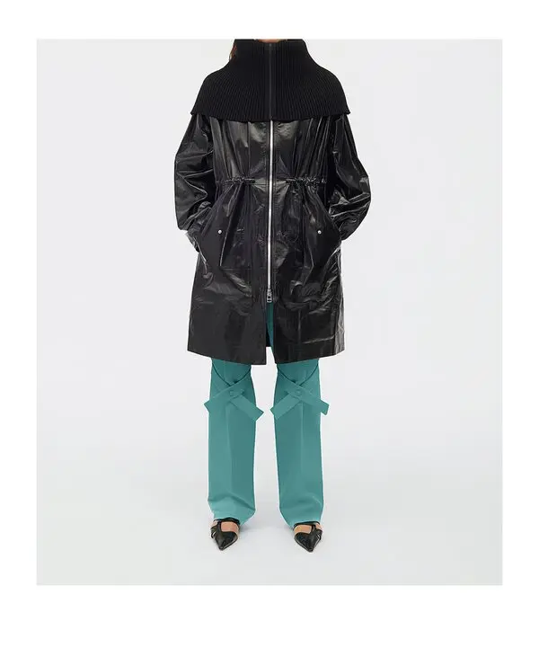 Bottega Veneta Funnel Neck Coat