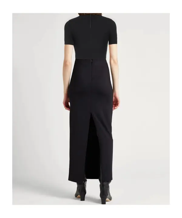 Max Mara Short Sleeve Turtleneck Top