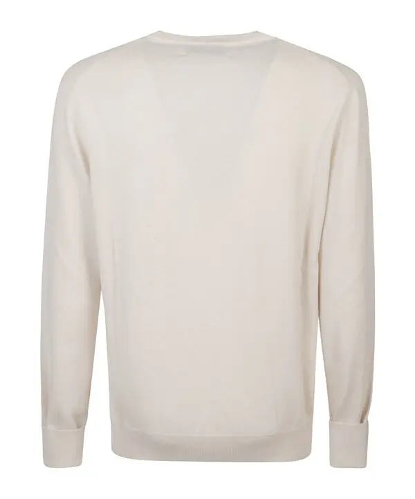 BALLANTYNE V-neck Knitted Jumper