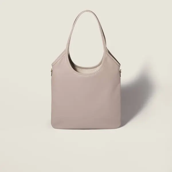 Miu Miu Leather Tote Bag - Float Stone