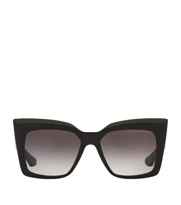 Dita Telemaker Cat Eye Sunglasses - Black