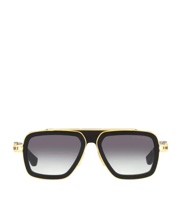 Dita Lxn Evo Rectangle Sunglasses - Black