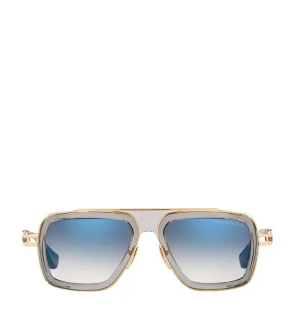 Dita Lxn Evo Rectangle Sunglasses - Grey