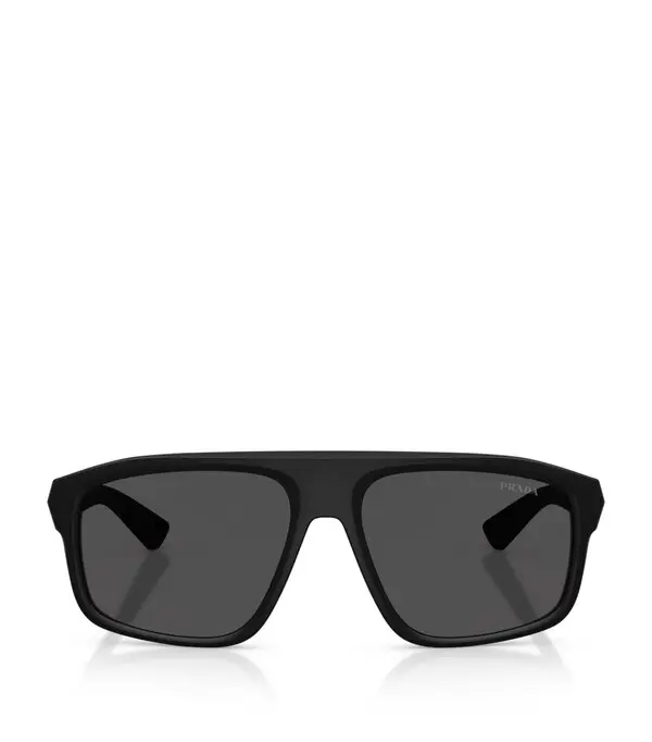 Prada Irregular Sunglasses - Black