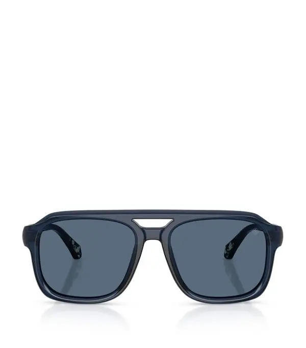 Moncler Vantos Pillow Sunglasses - Blue