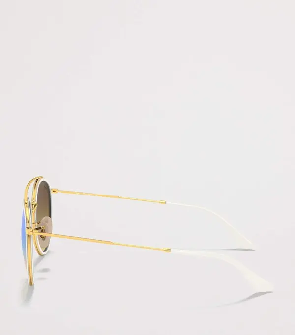Ray-ban Round Double-bridge Sunglasses