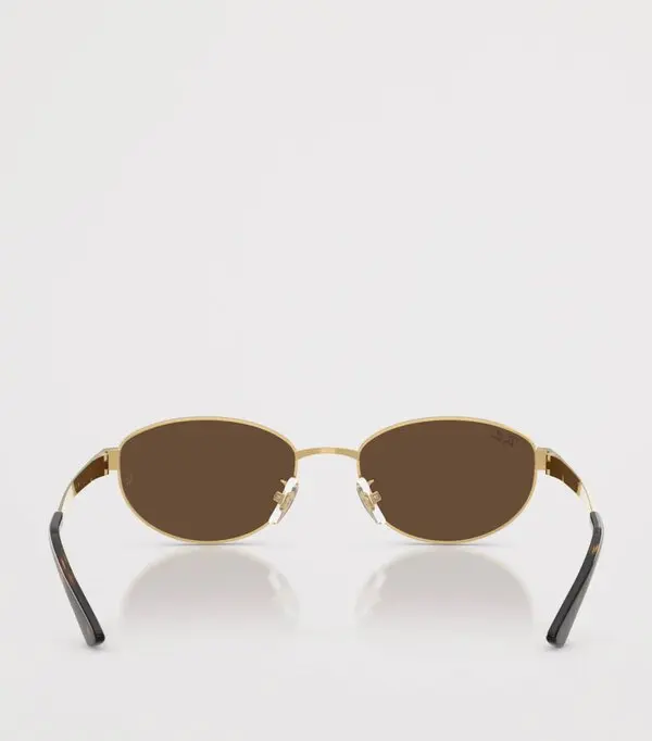 Ray-ban Metal Oval Sunglasses
