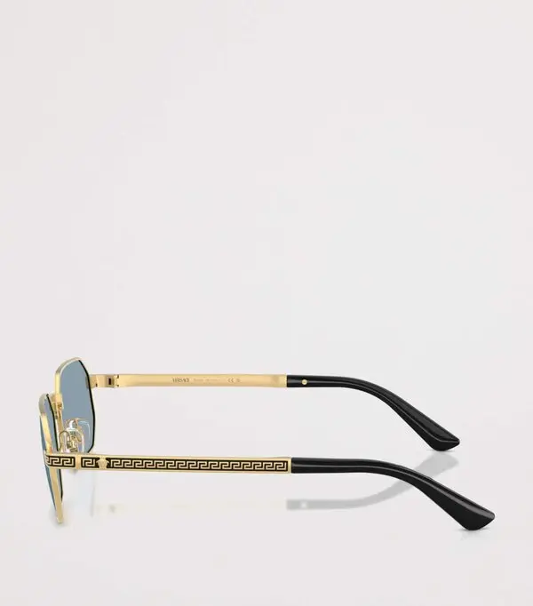 Versace Metal Ve2297 Rectangle Sunglasses