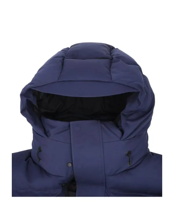 Zegna Hooded Down Jacket With Quilted Details