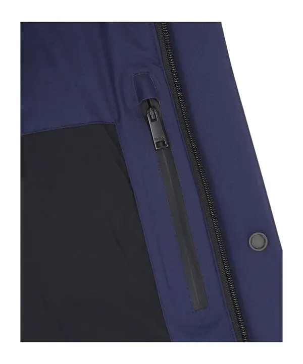 Zegna Hooded Down Jacket With Quilted Details