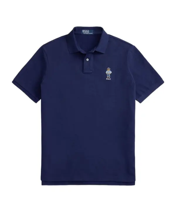 Polo Ralph Lauren Classic Fit Polo Bear Mesh Polo Shirt