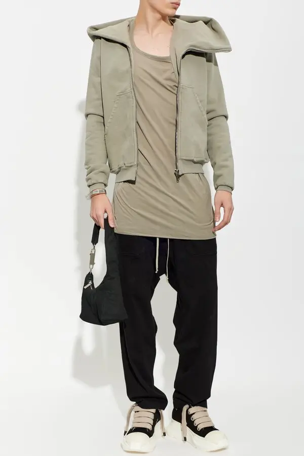 Rick Owens Jumbolace Abstract Low Sneaks - Black