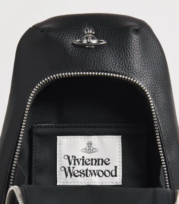 VIVIENNE WESTWOOD Leather Sling Cross-body Bag