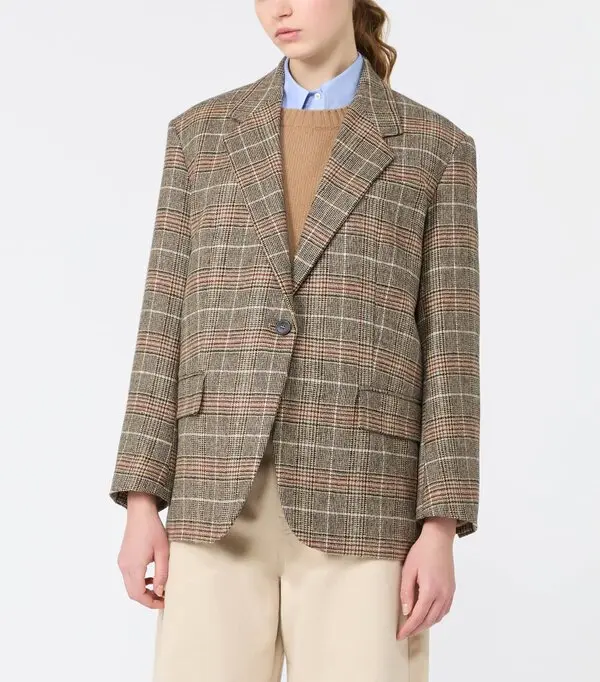 Max Mara Virgin Wool-blend Blazer