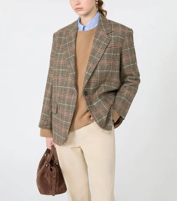 Max Mara Virgin Wool-blend Blazer