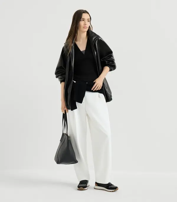 Brunello Cucinelli Monili V-neck T-shirt