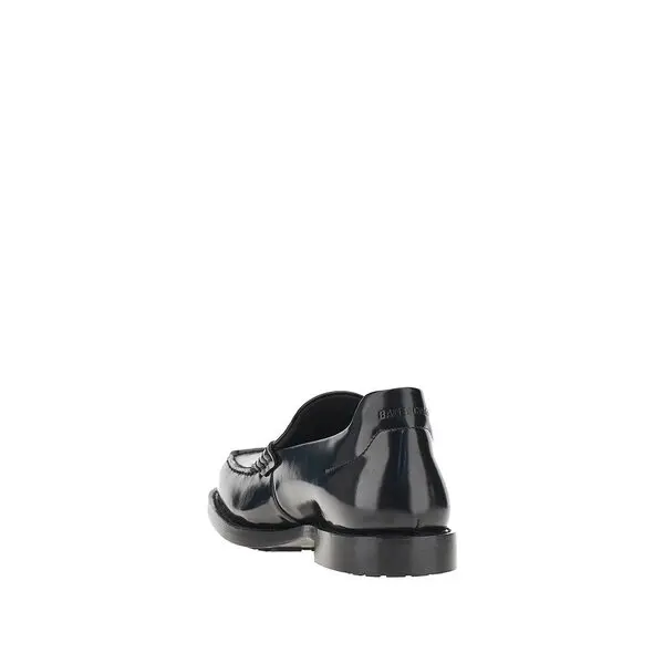 Balenciaga Spazzolato Leather Comfy Loafers