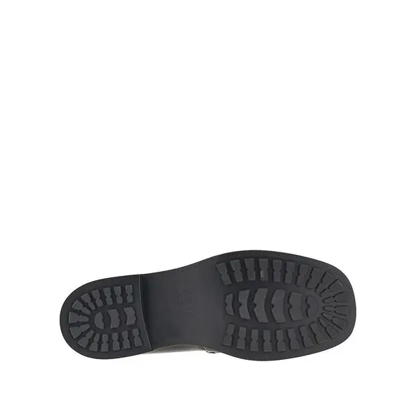 Balenciaga Spazzolato Leather Comfy Loafers