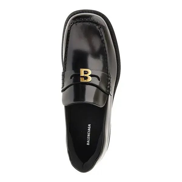 Balenciaga Spazzolato Leather 'comfy' Loafers