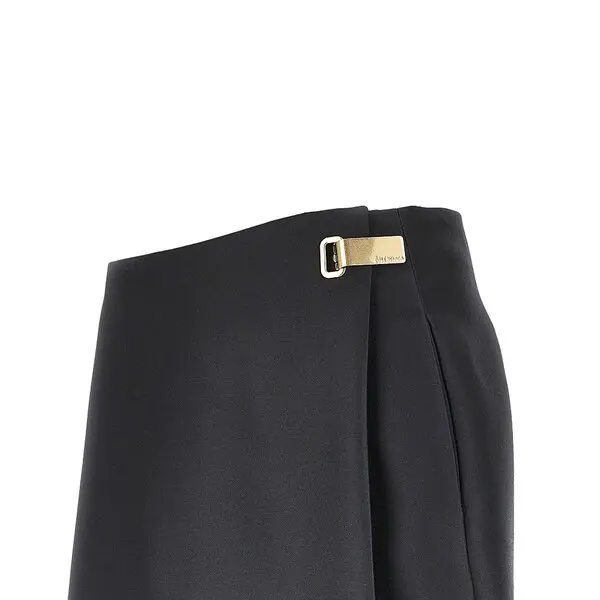 Balenciaga Wool And Silk Tailored Mini Skort