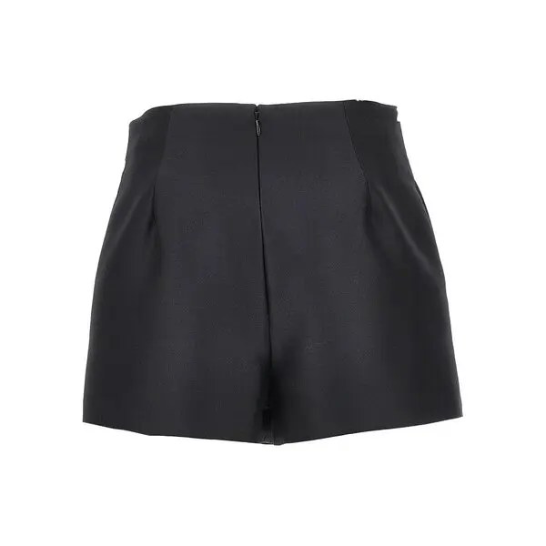 Balenciaga Wool And Silk Tailored Mini Skort