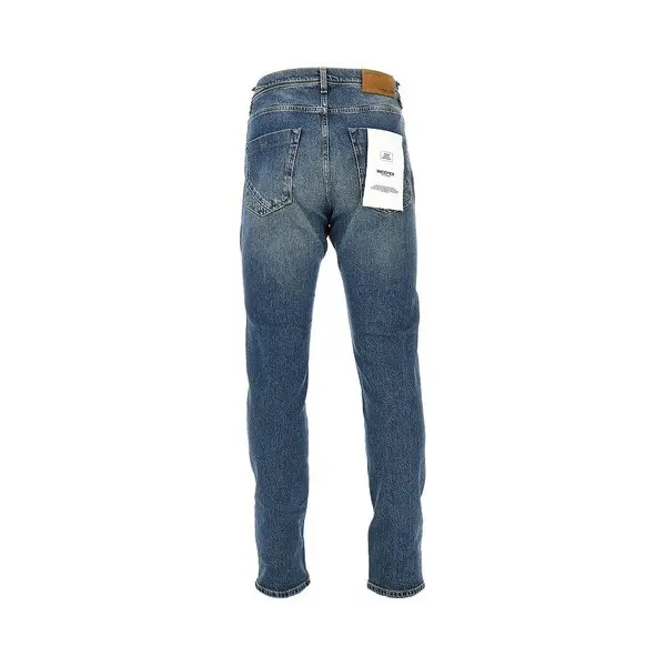Incotex Stretch Denim Tapered Fit Jeans