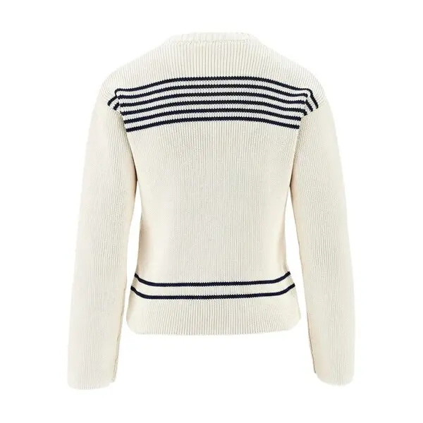 Balenciaga Boat-neck Cotton Sweater Woan