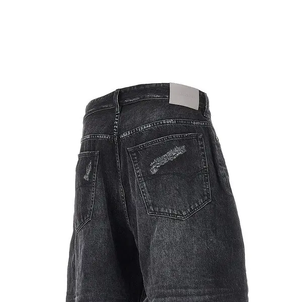 Balenciaga Curved Wide Leg Jeans
