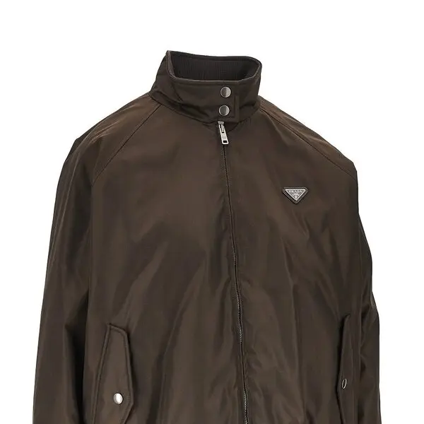 Prada Padded Re-nylon Oversized Bomber Jacket