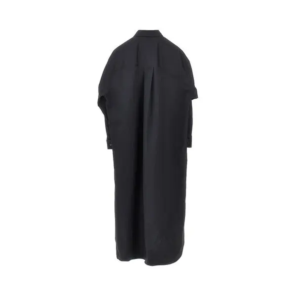 Balenciaga Poplin Oversized Shirt With Train