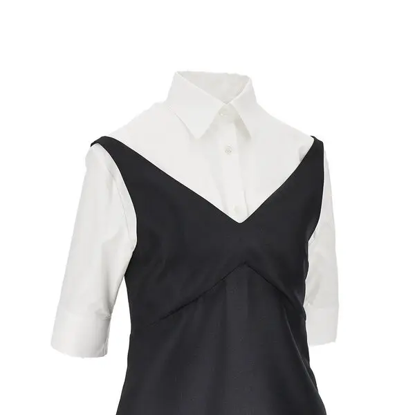 Balenciaga Hybrid Shemisier Mini Dress