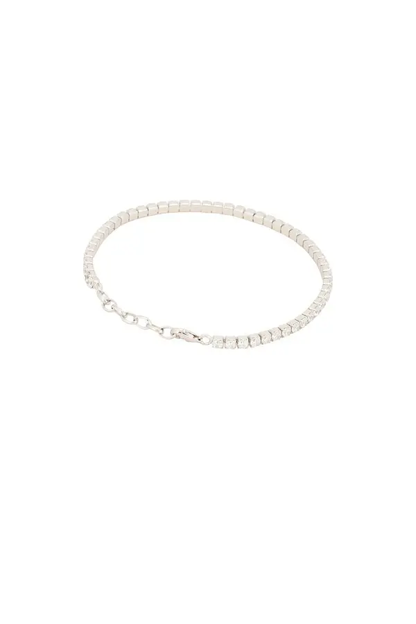 SERGE DENIMES Tennis Chain Bracelet - Silver