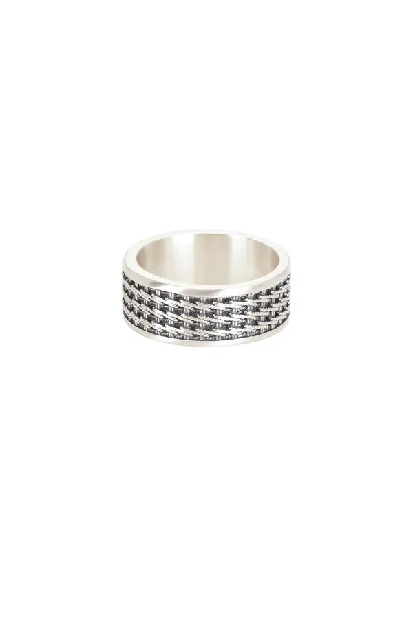 SERGE DENIMES Kusari Ring - Silver