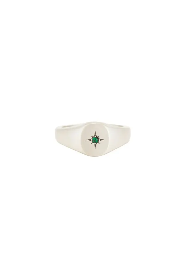 SERGE DENIMES Envy Signet Ring